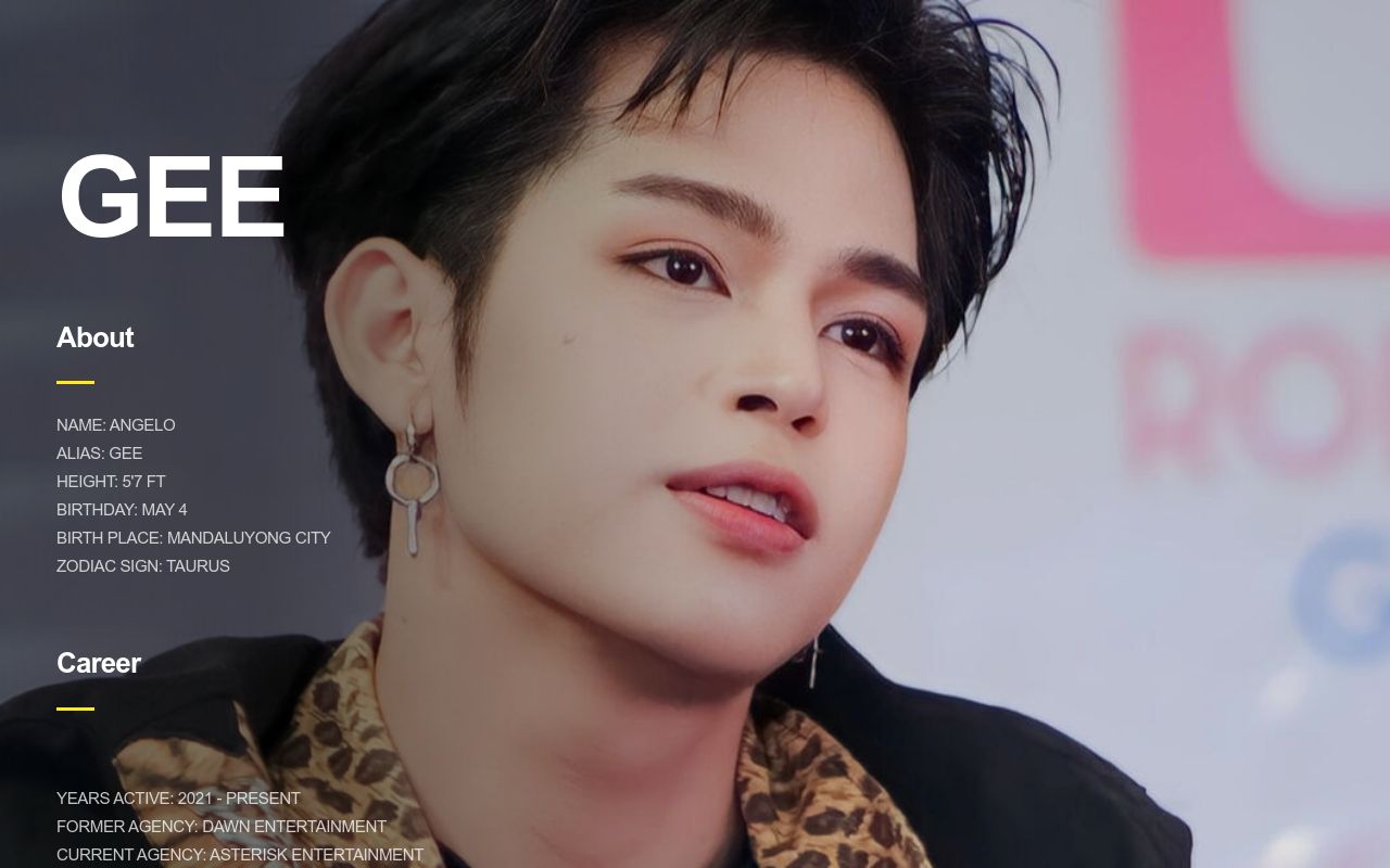 Gee Information and Activities